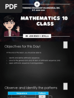 Q1 MELC1 Generating-Patterns 1 | PDF | Sequence | Ellipsis