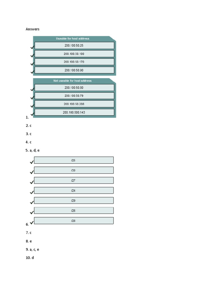 Network Fundamentals Chapter 10 - Planning and Cabling Networks Answers | PDF | Computer Network ...