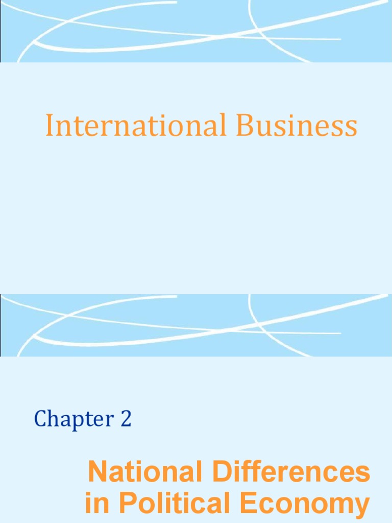 Political, Economic, and Legal Systems: Understanding the ...