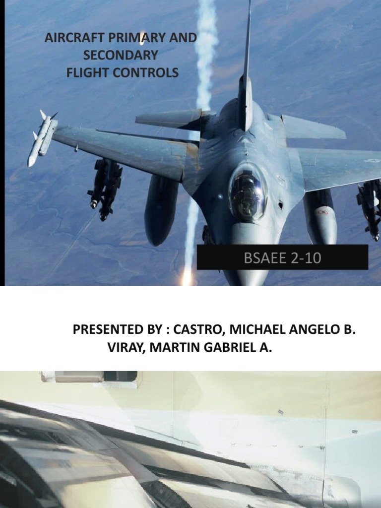 Aircraft Primary and Secondary Controls | PDF | Flight Control Surfaces ...
