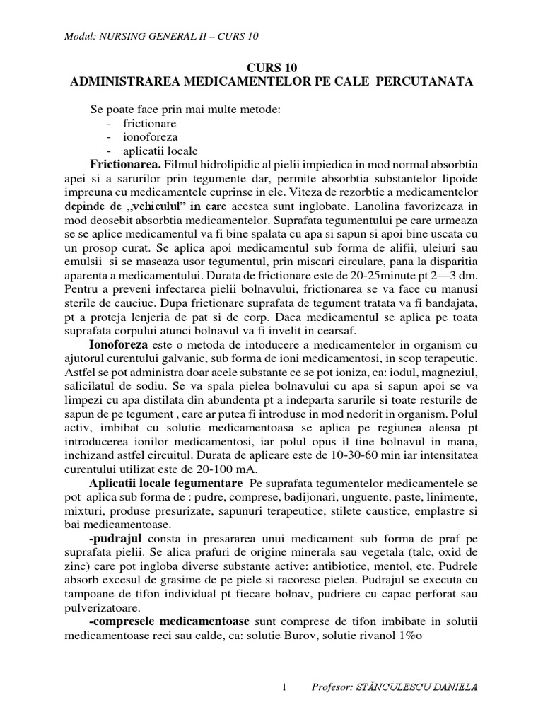 Curs 10 - Nurs - Gen - Ii | PDF