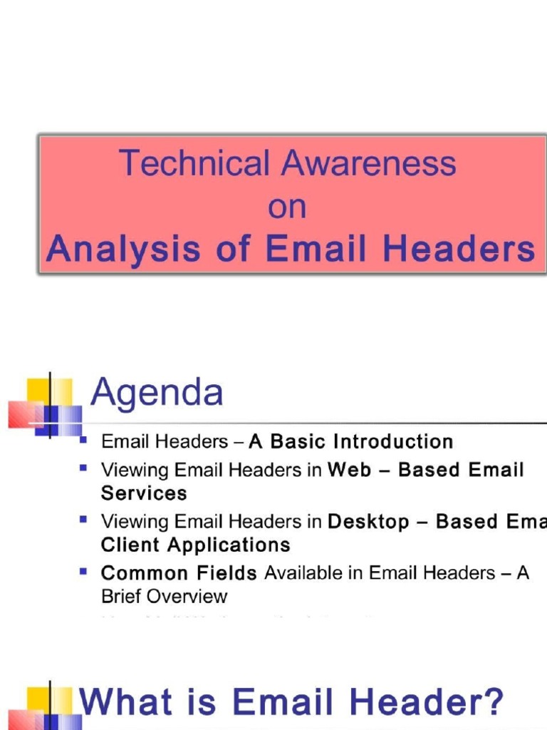 Email Header Analysis | PDF