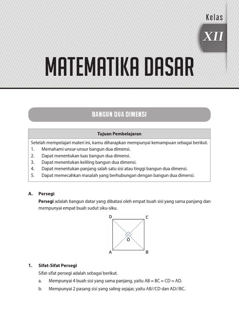 Materi Bangun 2 Dimensi Tps | PDF