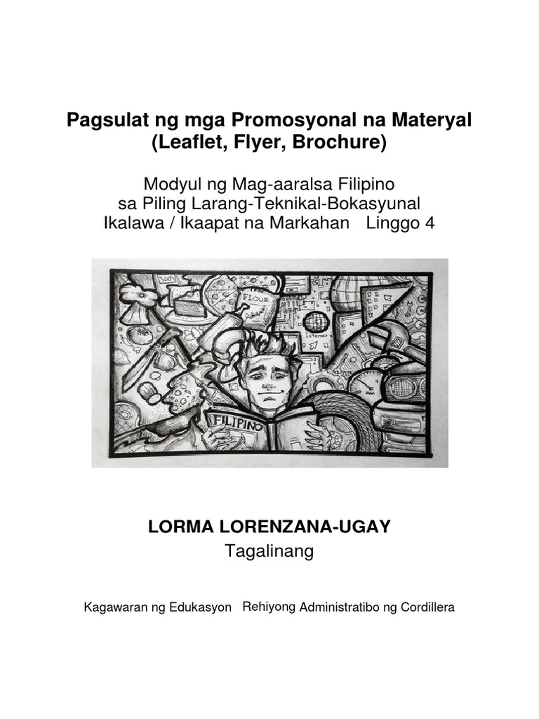 FPL TVL - Q2Q4 - W4 Ugay Mga Hakbang Sa Pagsulat NG Promo Materials v4 1 | PDF