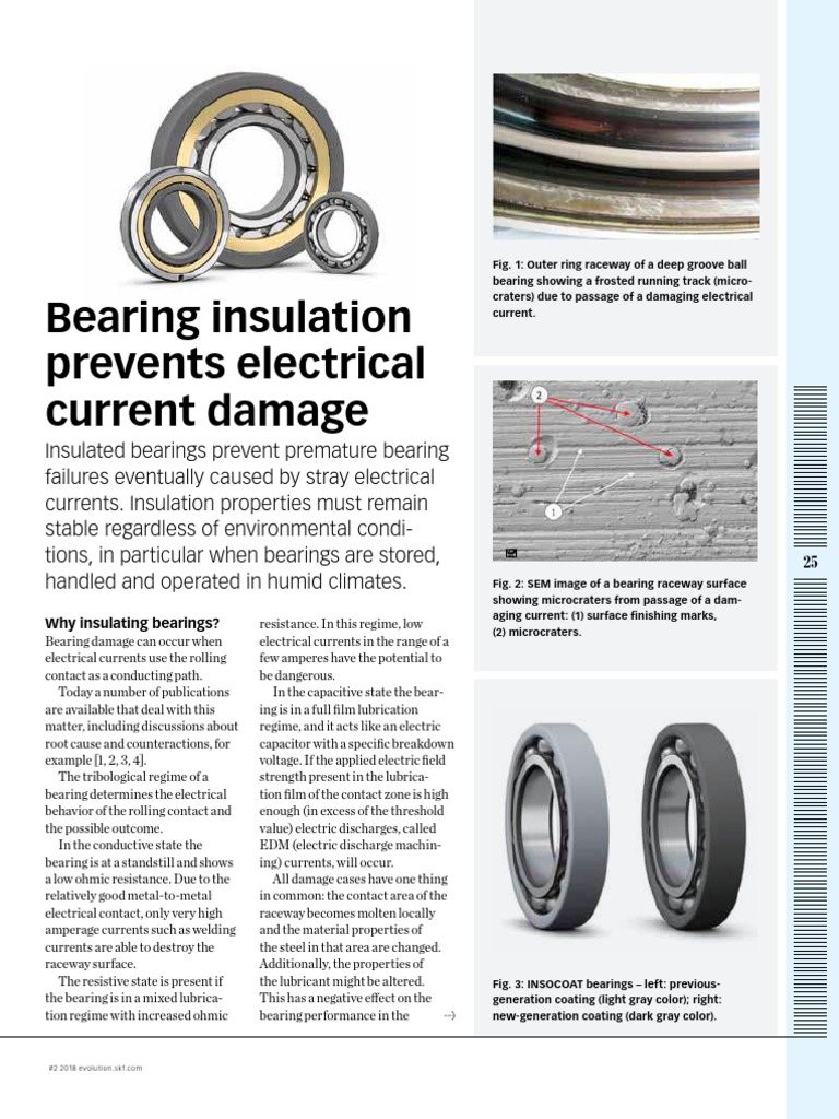 Bearing Insulation Updates With SKF-1 | PDF | Bearing (Mechanical ...