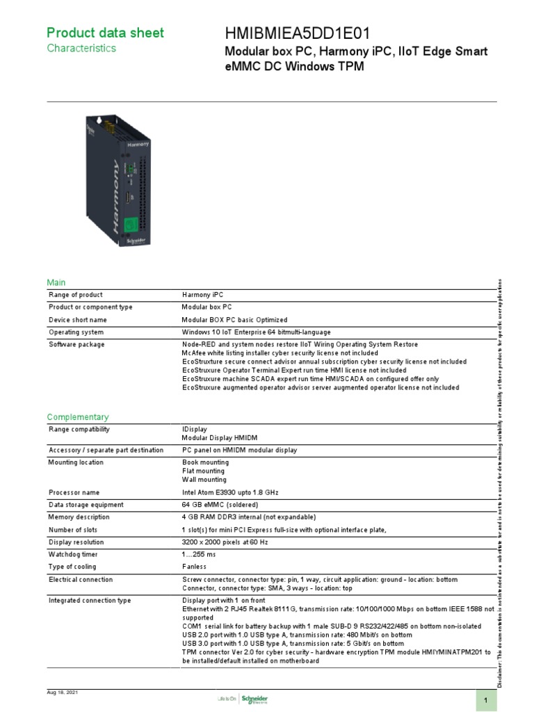 Industrial Modular Box PC Guide | PDF | Electrical Connector | Personal ...