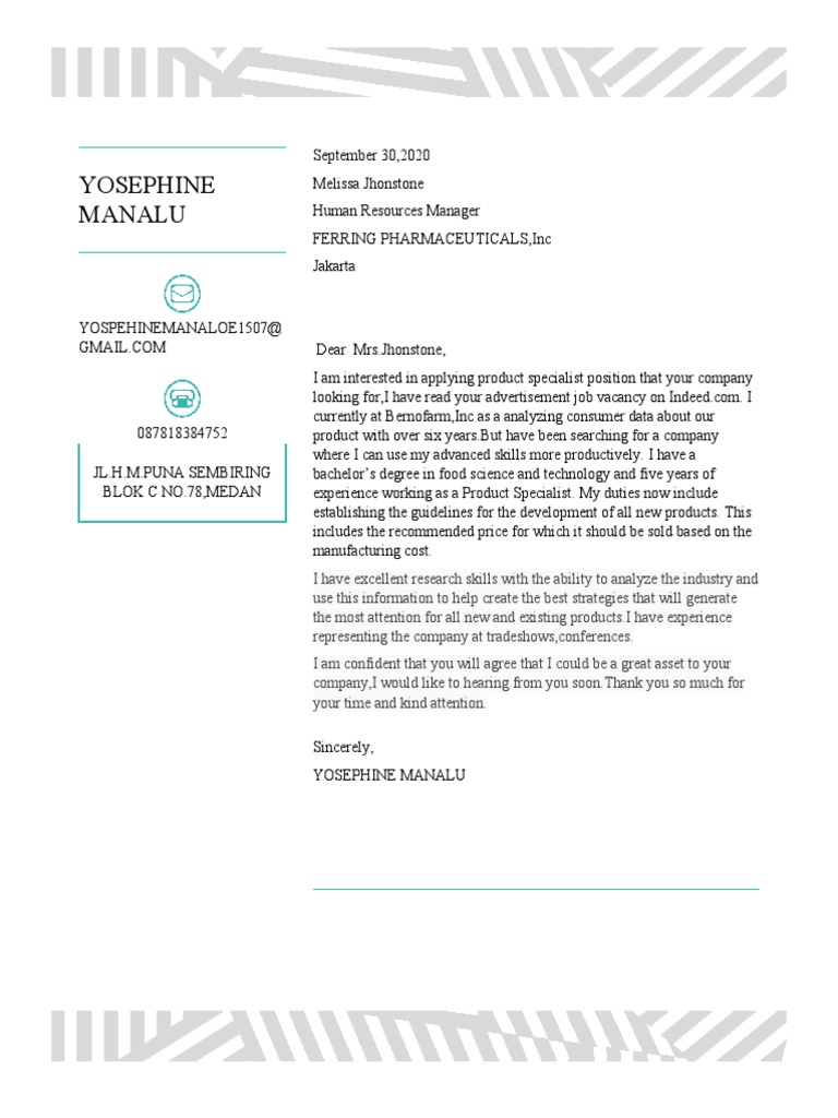 Application Letter Job | PDF | Career & Growth | Social Science