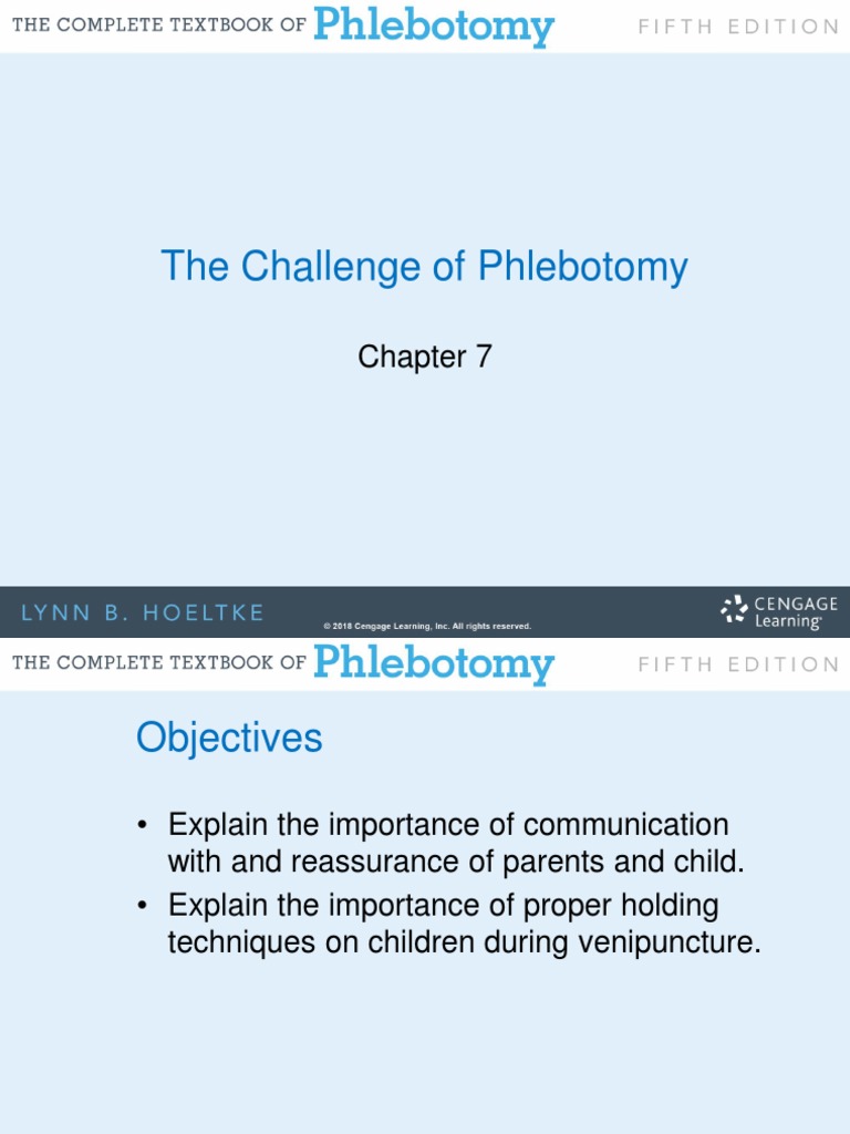 Chapter 7 PHLEB | PDF | Clinical Medicine | Medical Specialties