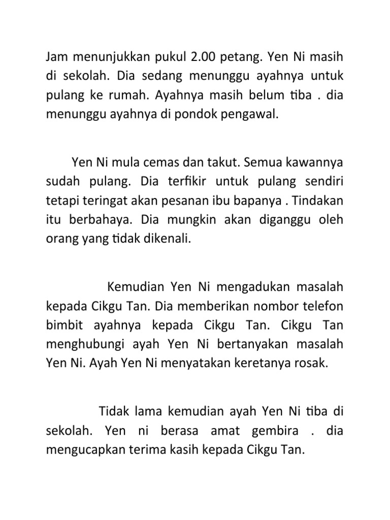 Bertenang Yen Ni | PDF