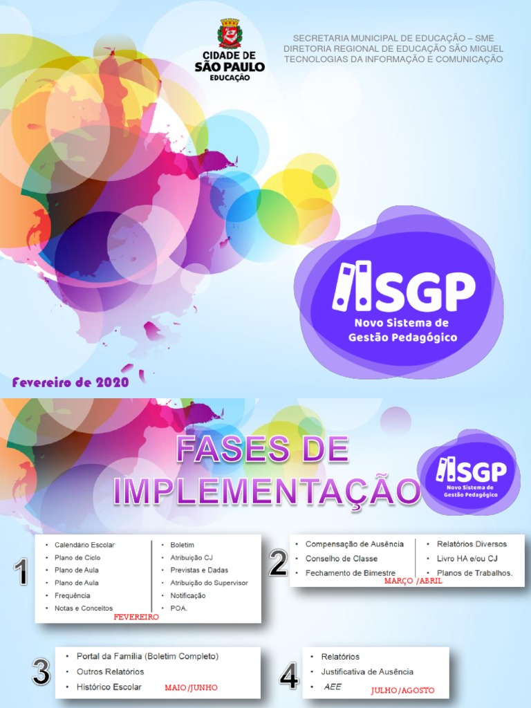 Como Acessar o Novo SGP | PDF