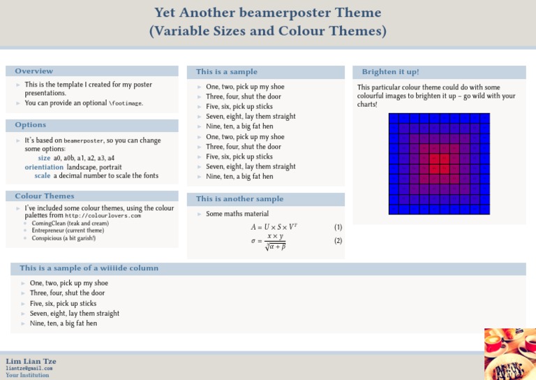 Yet Another Beamerposter-Theme-With-Variable-Sizes-And-Colour-Themes ...