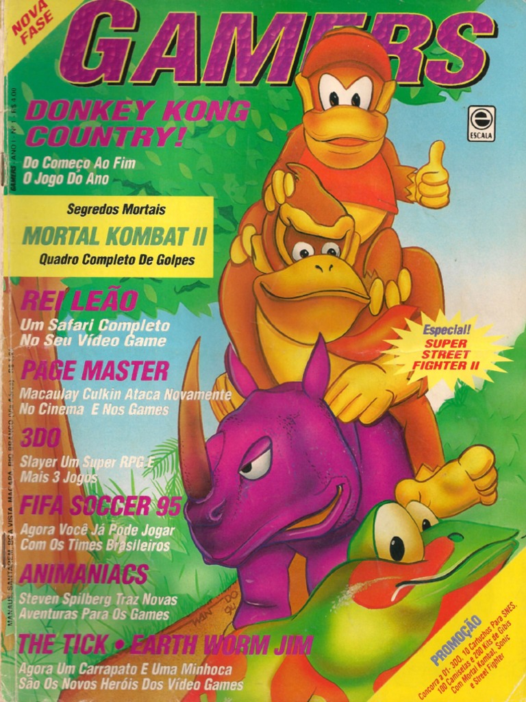 Revista Gamers 1 Nova Fase | PDF