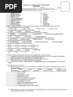 Filipino 8 Fourth Quarter Test | PDF