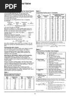 Flowserve CV Tables | PDF | Valve | Machines