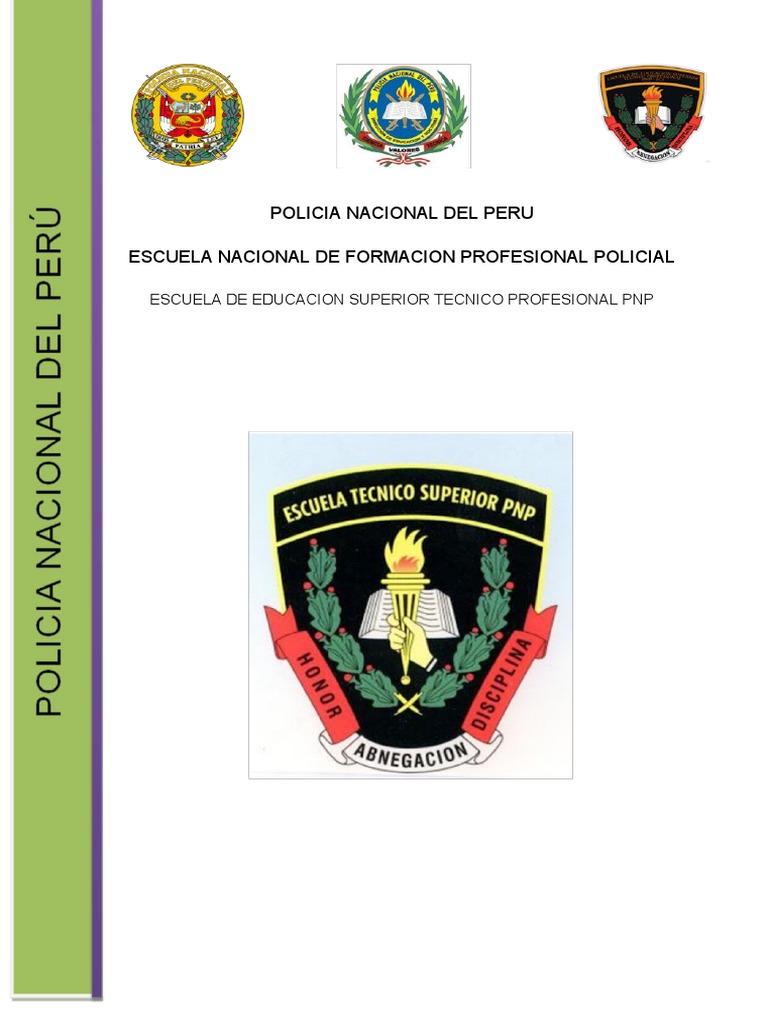 Deontologia Y Etica Pnp Pdf ética Profesional Policía