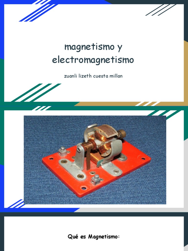 Magnetismo y Electromagnetismo Explicados | PDF | Electromagnetismo ...