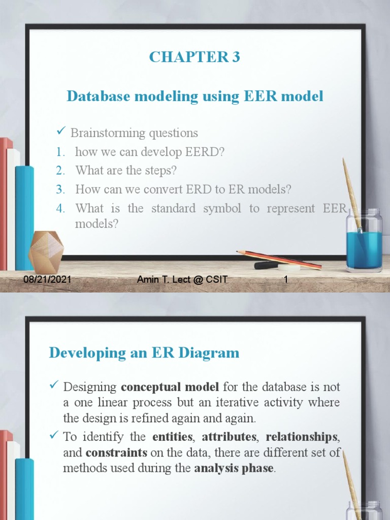 Database Modeling Using EER Model | PDF | Conceptual Model | Object (Computer Science)