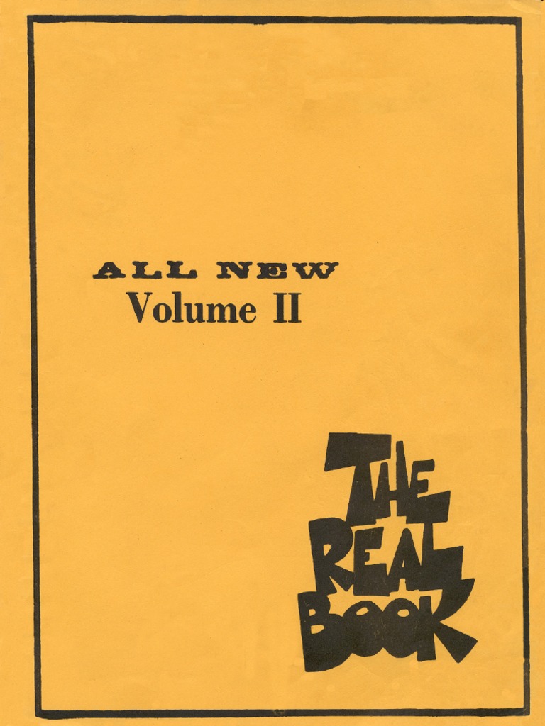 Real Book 2 | PDF