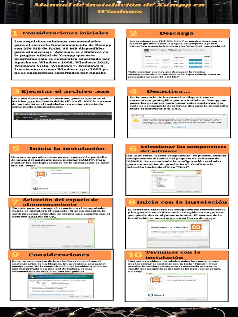 Manual de Instalación y Configuración de Apache | Descargar gratis PDF | Microsoft Windows ...
