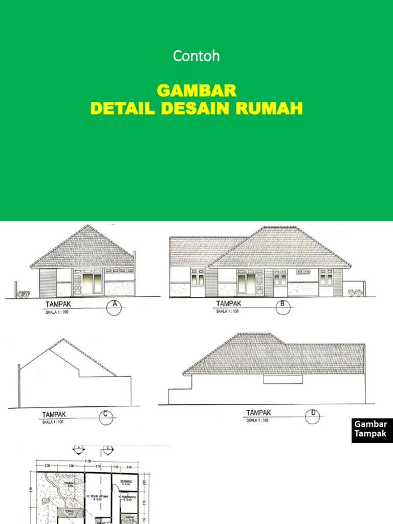 Contoh Gambar Rumah | PDF