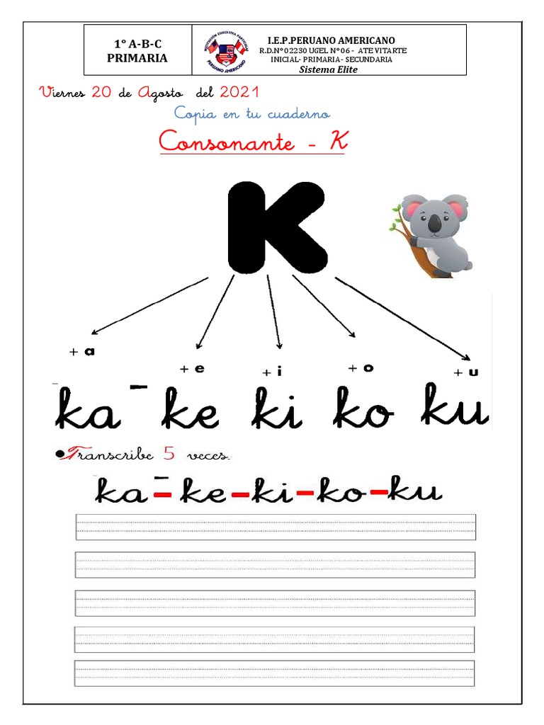 La Silaba-K | PDF