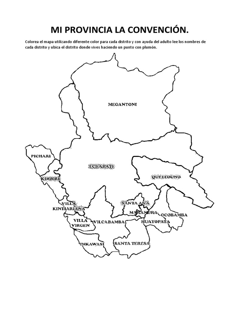 Mi Provincia La Convención | PDF