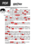 Harry Potter Past Simple | PDF
