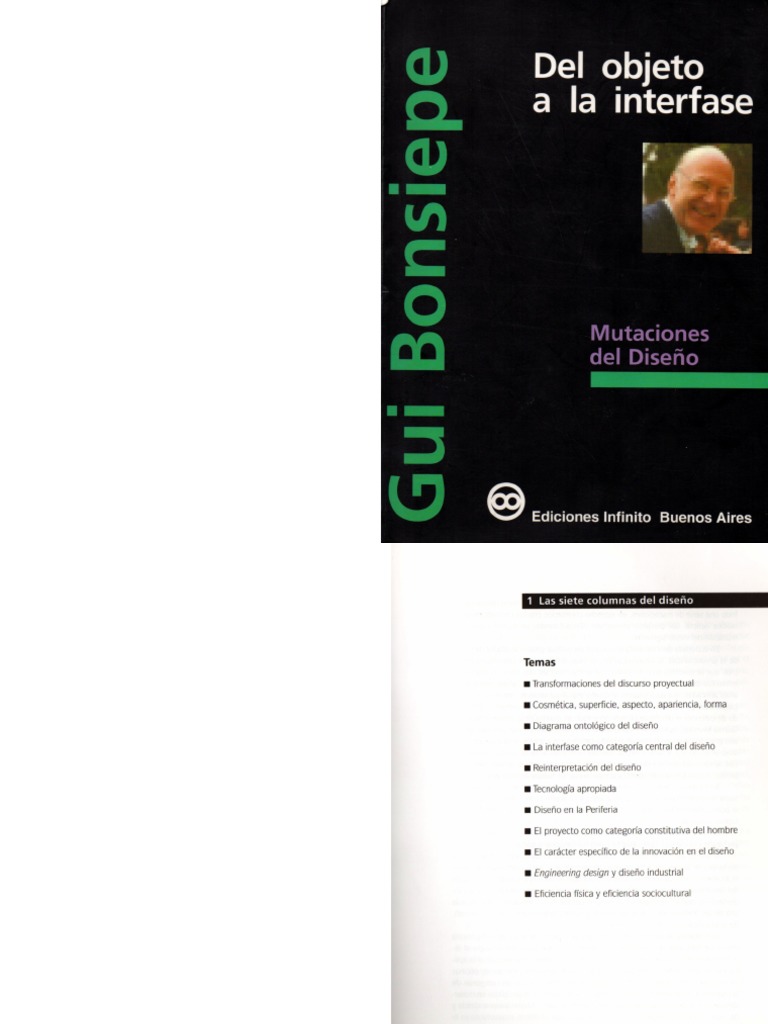 El Objeto de La Interfase, Gui Bonsiepe | PDF