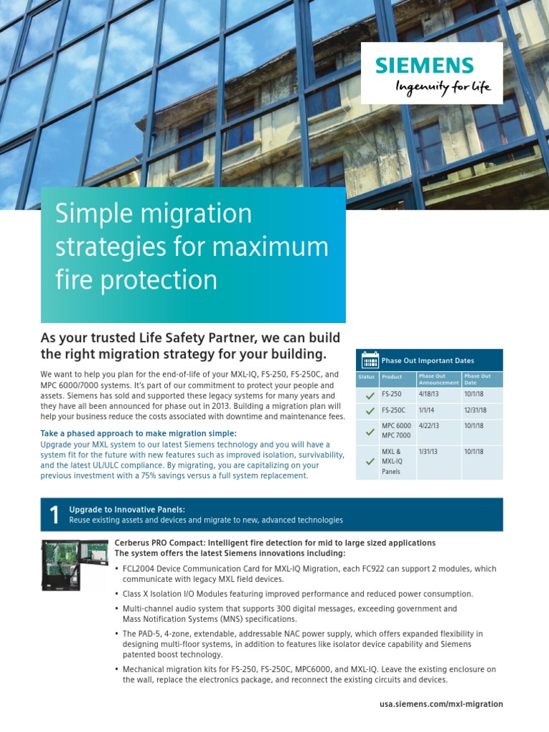 Simple Migration Strategies For Maximum Fire Protection | PDF ...