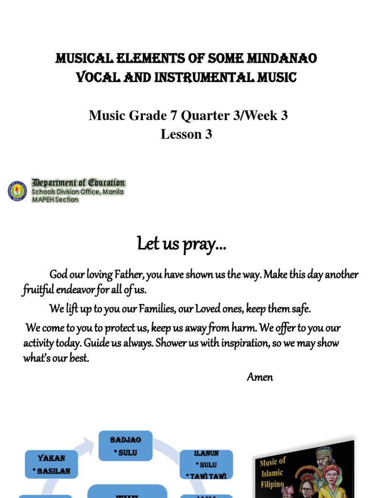 q3 Wk3 Lesson3 Grade 7 Music | PDF | Performing Arts | Music Theory