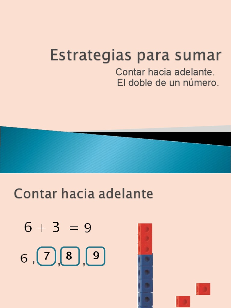 Estrategias para Sumar | PDF