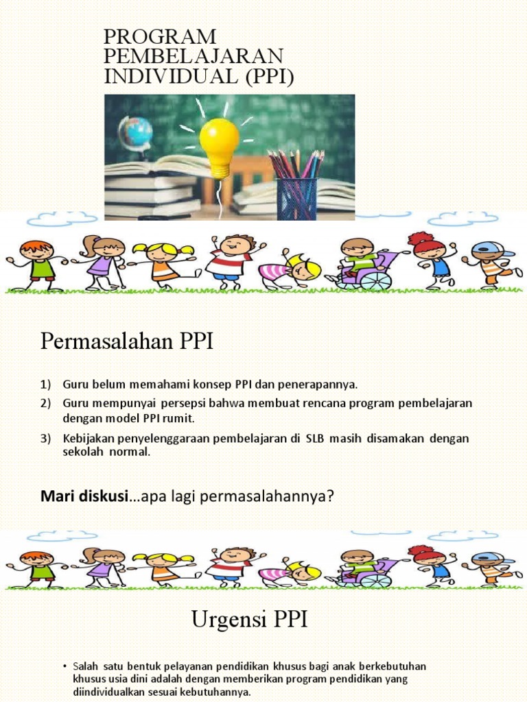 Perencanaan Pembelajaran Individual | PDF