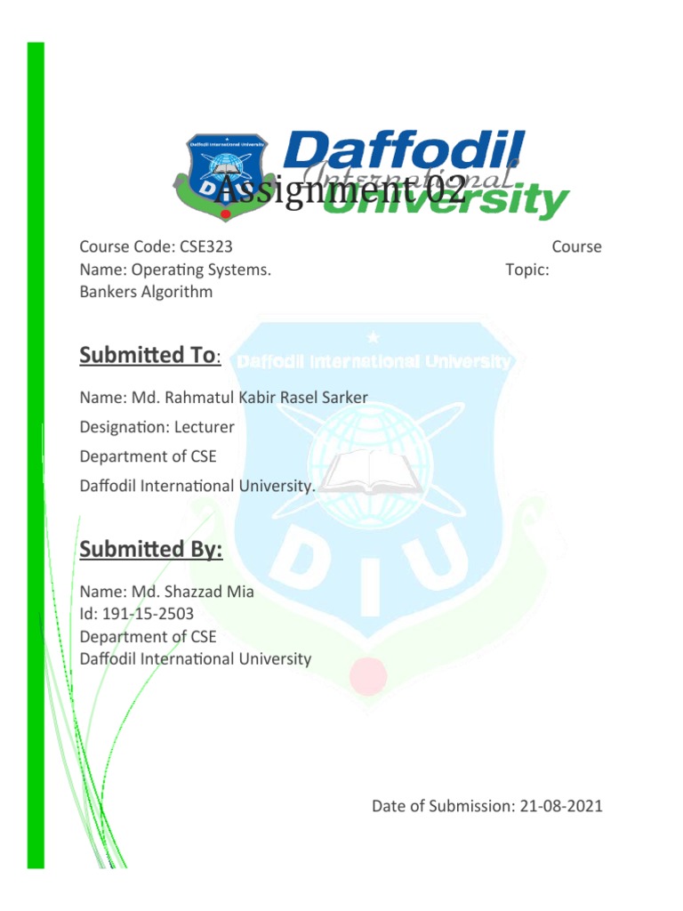 Lab Report Cover Page | PDF