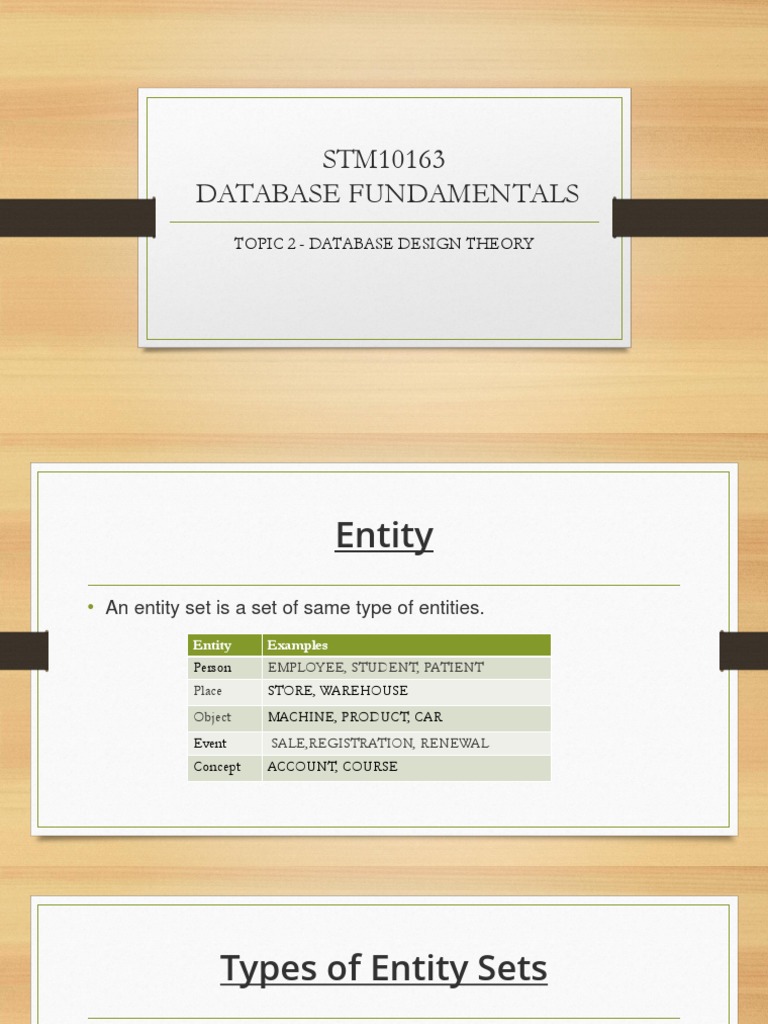 Database Design Theory | PDF | Information Technology Management ...