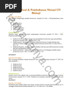 50 Contoh Soal Enzim, Metabolisme, & Pembahasannya Kelas 12 | PDF