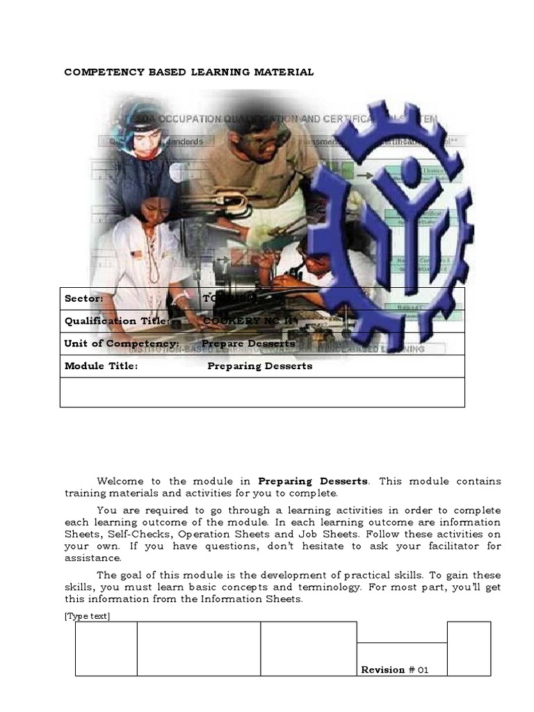 Prepare Desserts | PDF | Cakes | Desserts