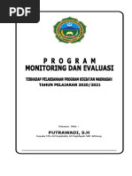 Monitoring Dan Evaluasi Kinerja Program Madrasah | PDF