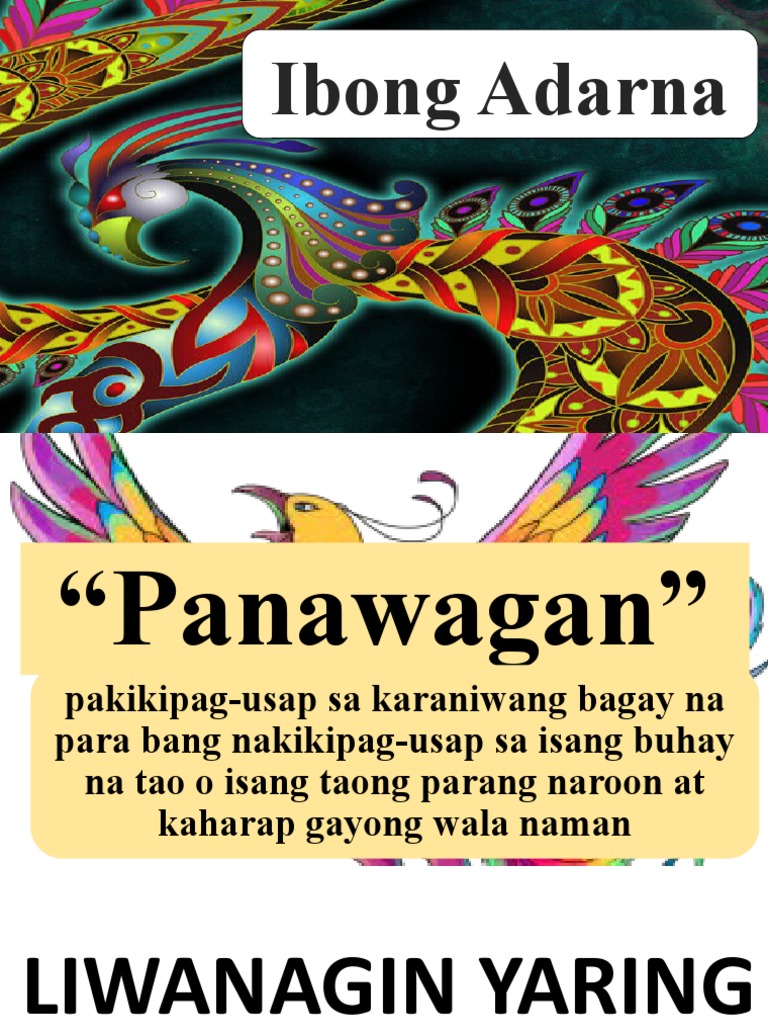 Panawagan NG May Akda | PDF