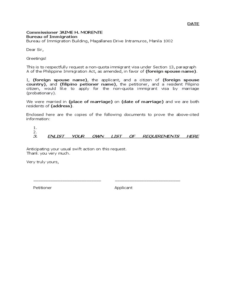 Joint Letter Template | PDF