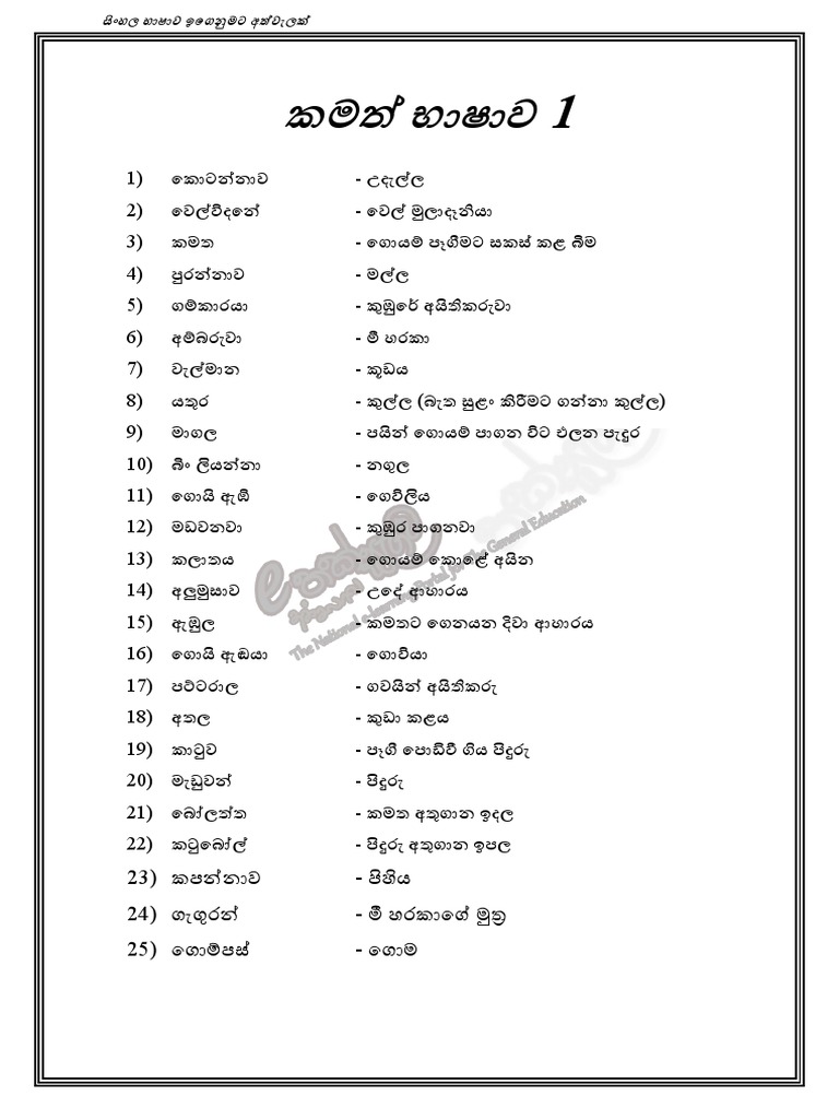 Kamath Bashawa 1 | PDF