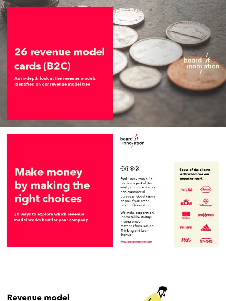 A4 - Revenue Cards B2C 2019-1 | PDF | Pricing | Business
