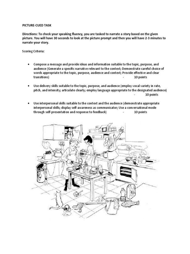 Picture Cue Task | PDF