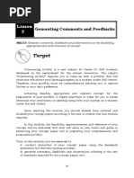 Module Culminating Activity Grade 12 Humss | PDF