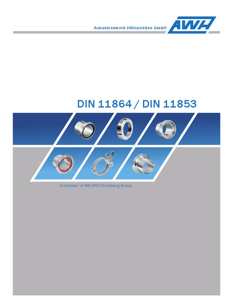 AWH Connections DIN11864 - 11853 Catalog | PDF | Mechanical Engineering ...
