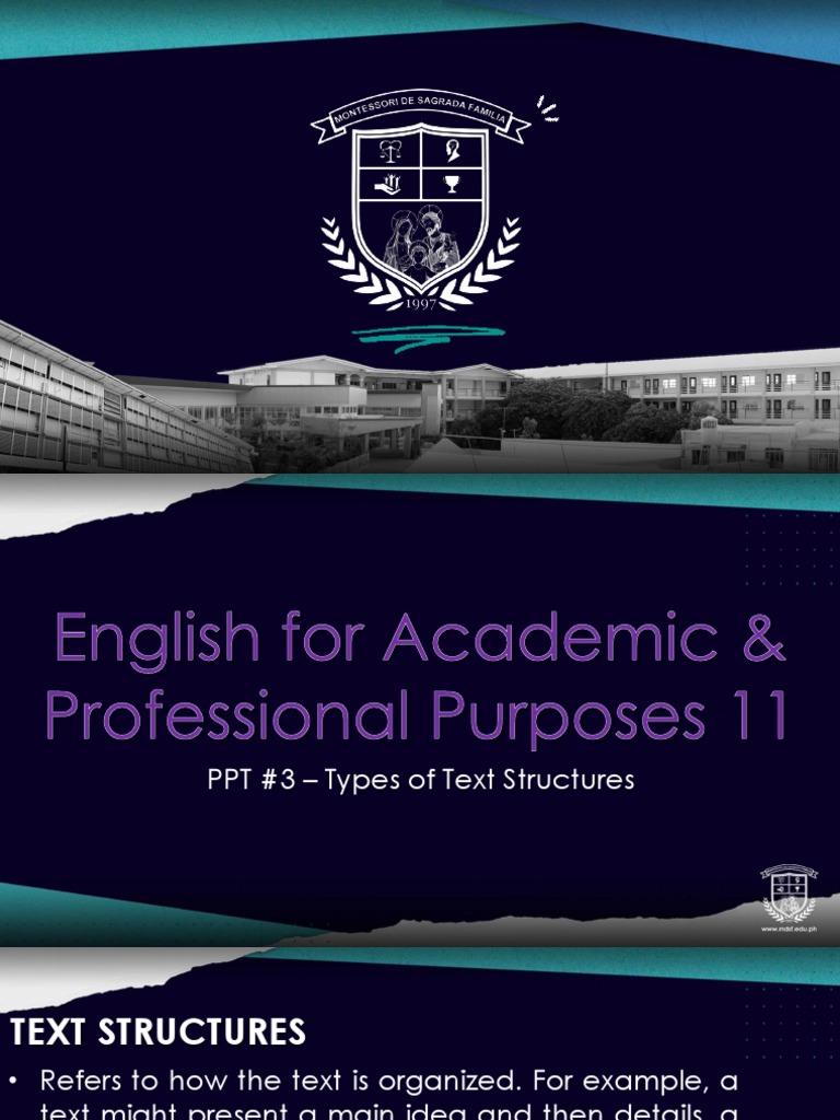 Types of Text Structures | PDF
