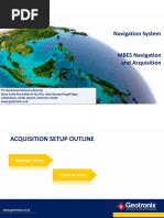 QINSy Training Overview and Schedule | PDF | Geodesy | Navigation