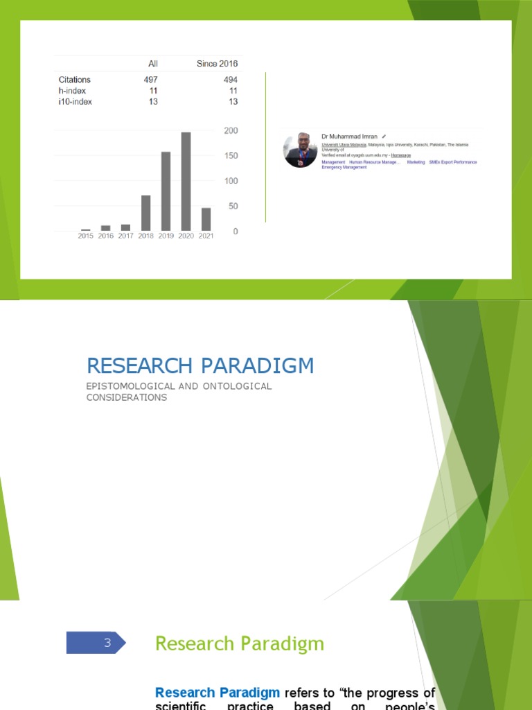Lecture 3 - Research PARADIGM | PDF | Quantitative Research ...