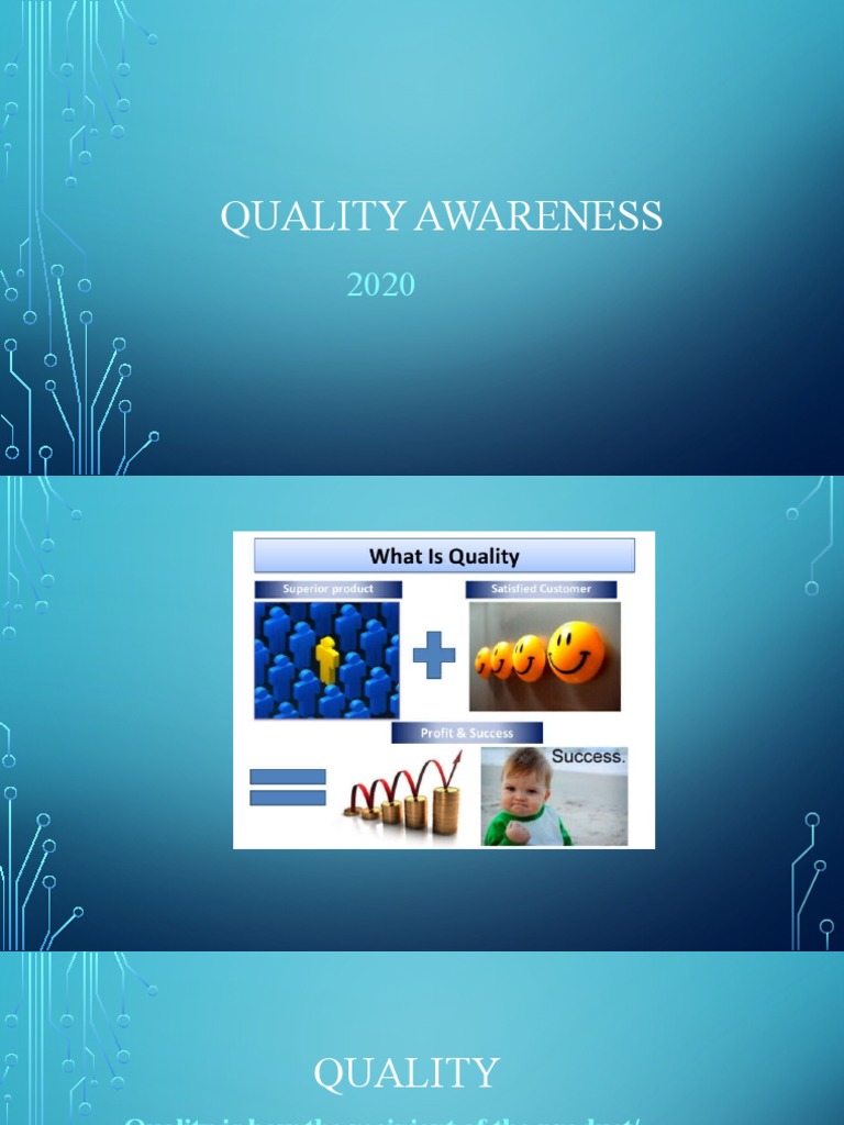 Quality Awareness 2020 | Download Free PDF | Communication | Business
