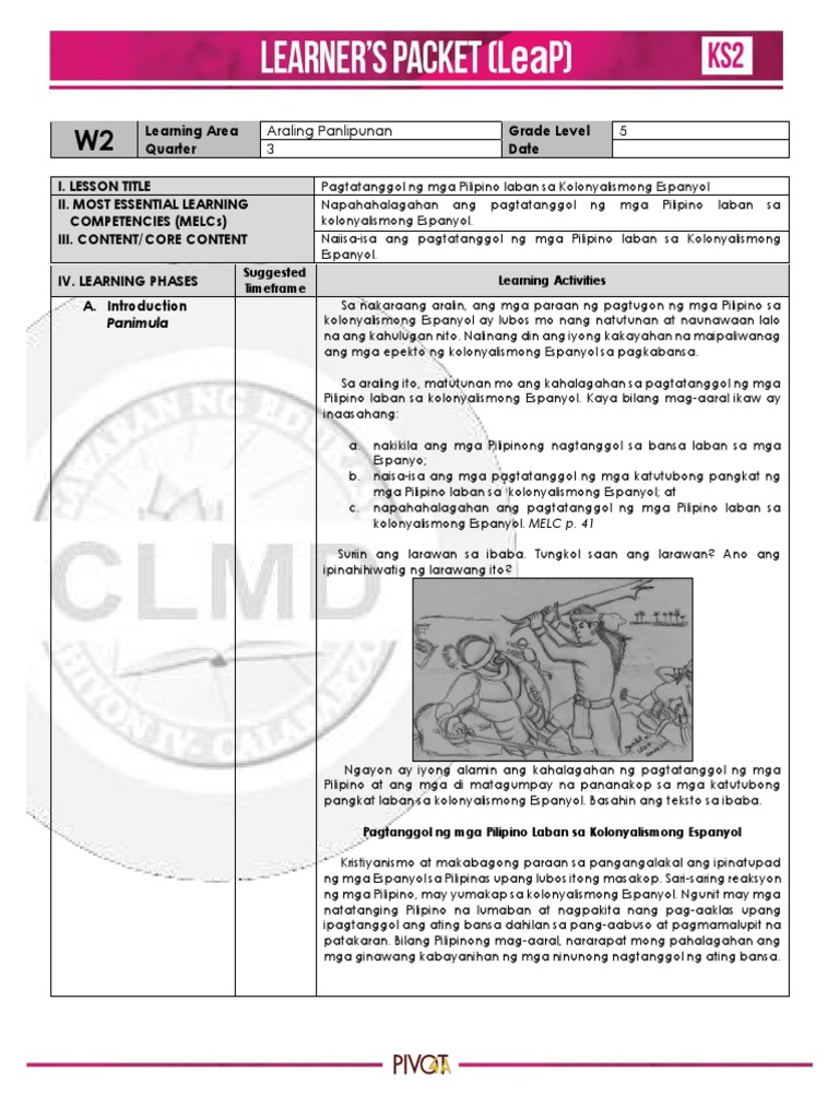 AP5-Q3-Week 2-LeaP | PDF