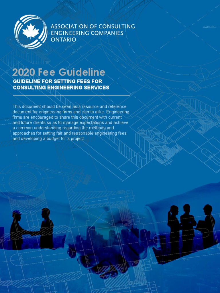 2020 Ontario Engineering Fee Guide | PDF | Consultant | Life Cycle ...
